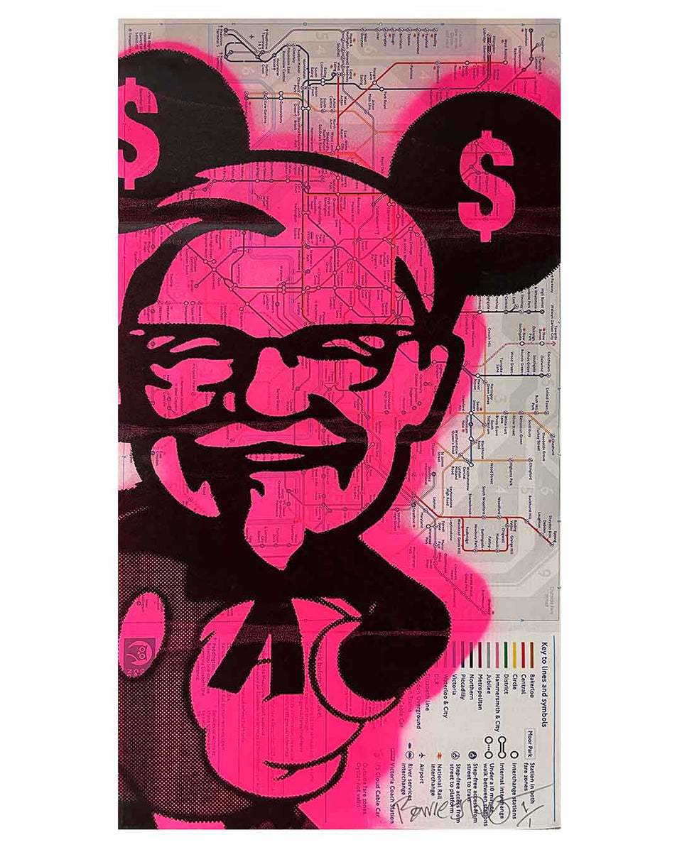 Mad Mickey Pinky Tube Print – BARRIE J DAVIES