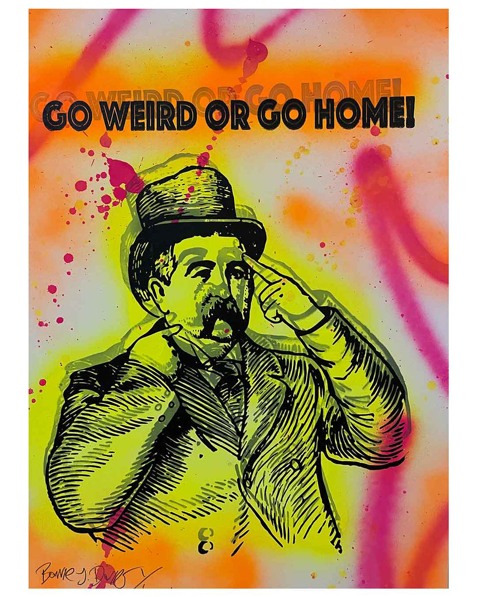 Graffiti Weird Print – BARRIE J DAVIES