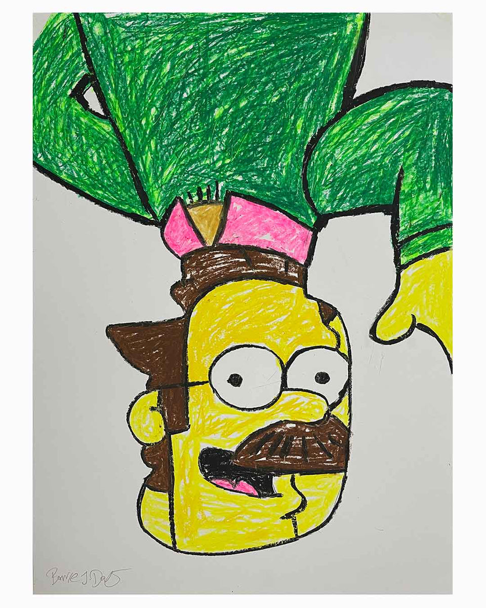 Twisting My Melon Drawing – BARRIE J DAVIES