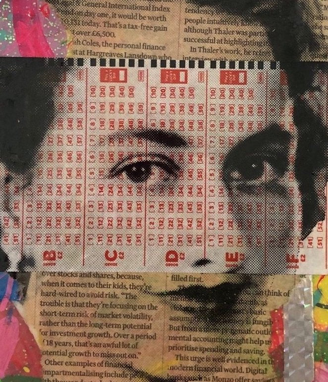 Dada queen Painting – BARRIE J DAVIES